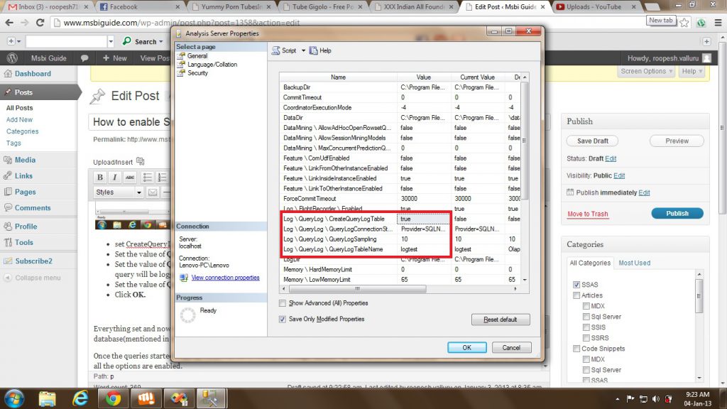 How to enable SSAS Usage-Based Optimization in SSAS | Msbi Guide